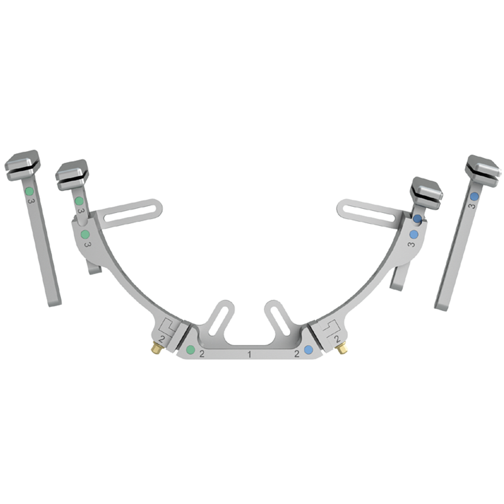 Mandibular resection guide, complete | USS MEDICAL WEB PORTAL